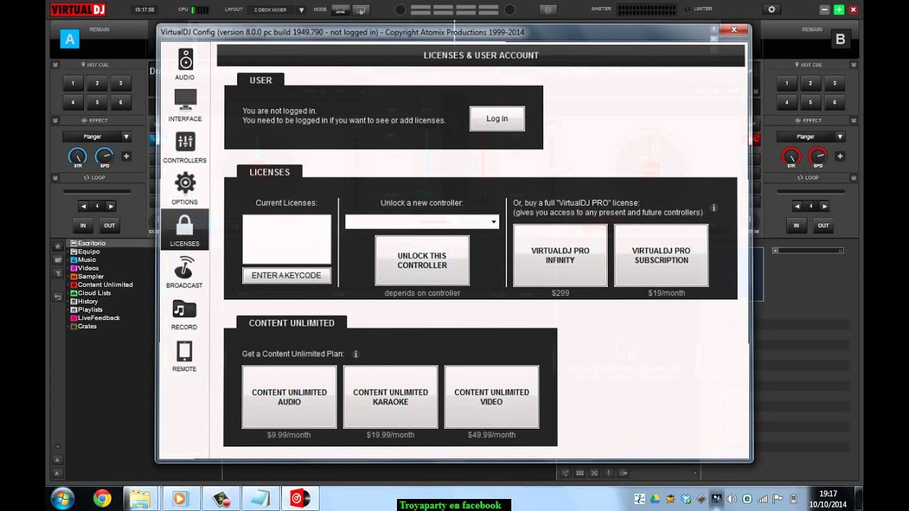 VIRTUAL 8 PORTABLE FULL INFINITY - YouTube
