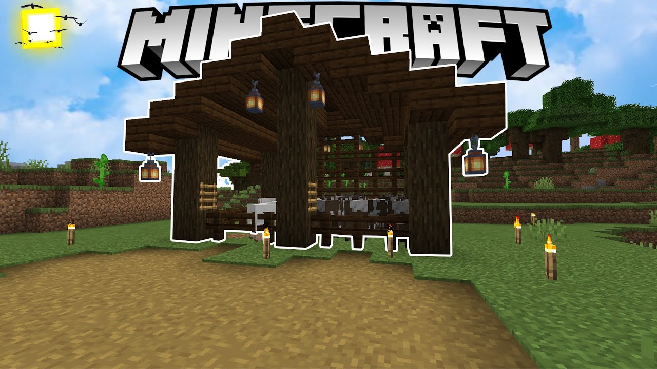 COMO FAZER CURRAL de VACAS no MINECRAFT! Mundo do Coxa #04 - YouTube