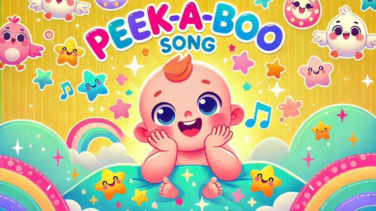 Peek-a-Boo Song | Fun Baby Song & Nursery Rhyme | Playful Kids Song for ...