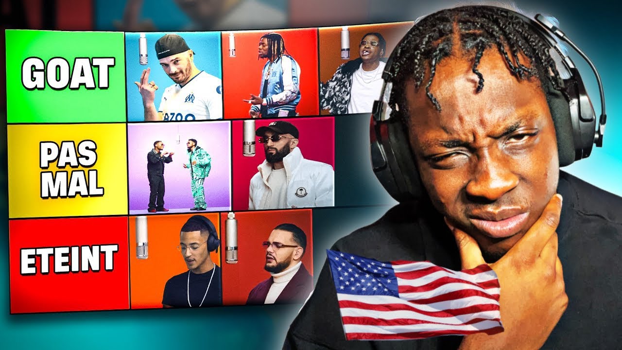 Américain Classe Les Rappeurs Fr!| Kev Reacts - YouTube