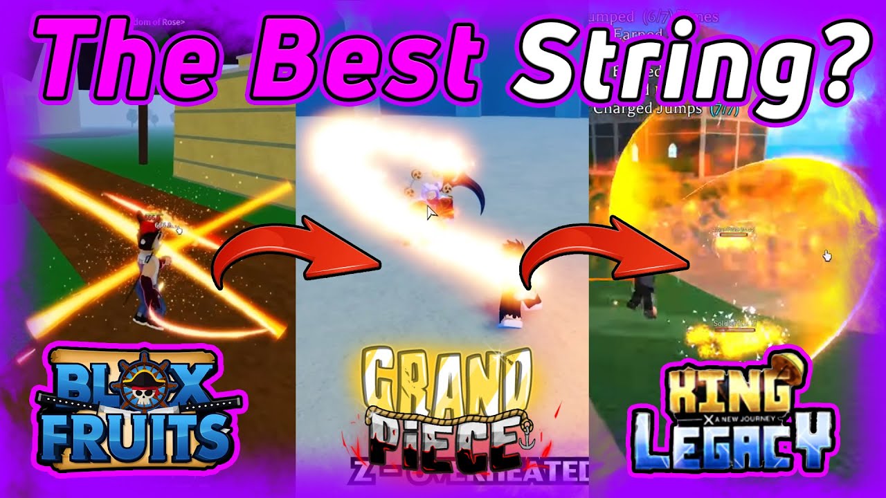 (CODES) 💣💎Which Game Has The Best String Fruit?! | The Best String ...