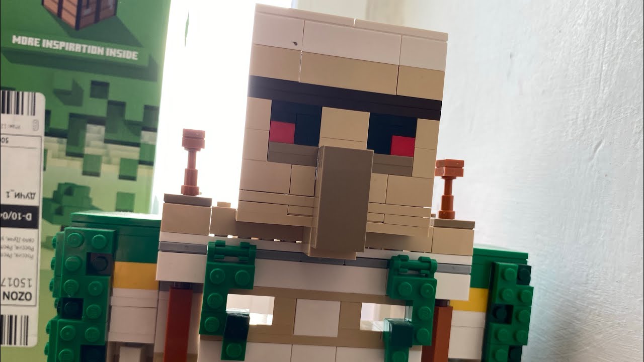 Lego Minecraft size of mobs (chapter 2) - YouTube