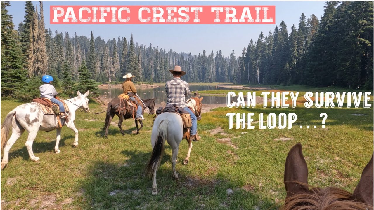 FIRST TIME RIDING THE PACIFIC CREST TRAIL! - YouTube