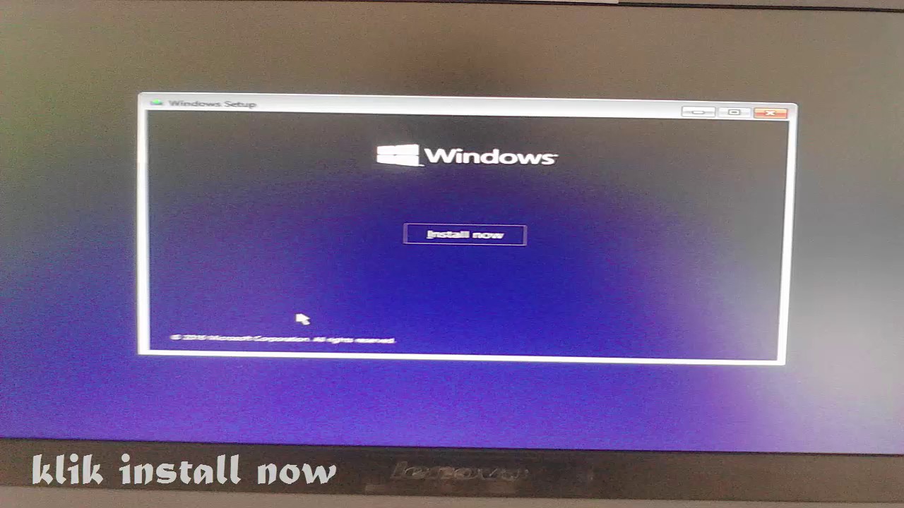 CARA MENGINSTAL WINDOWS 10 DENGAN MUDAH - YouTube