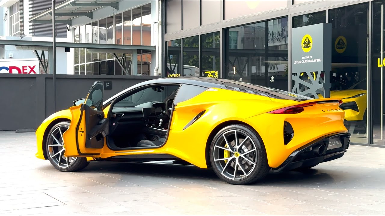 Lotus Emira 3.5 V6 | Hethel Yellow - YouTube