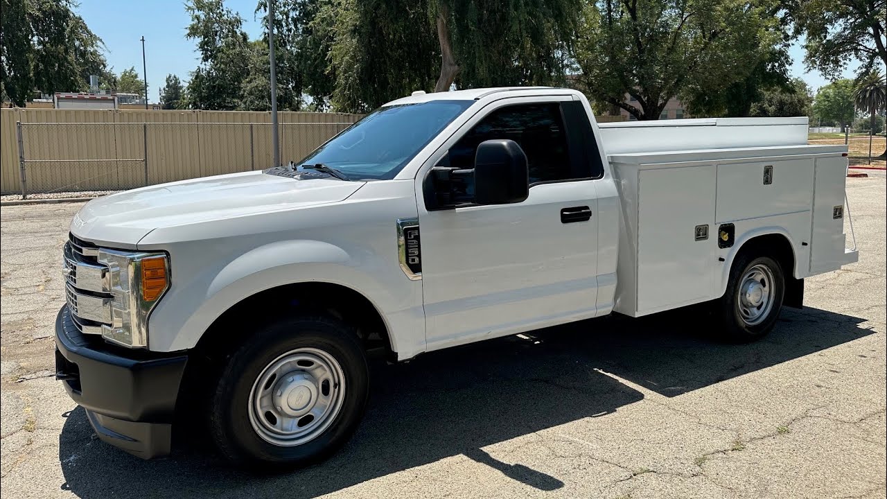 SOLD SOLD SOLD 2017 Ford F-250 Service Body/ Utility Truck, 6.2L - YouTube