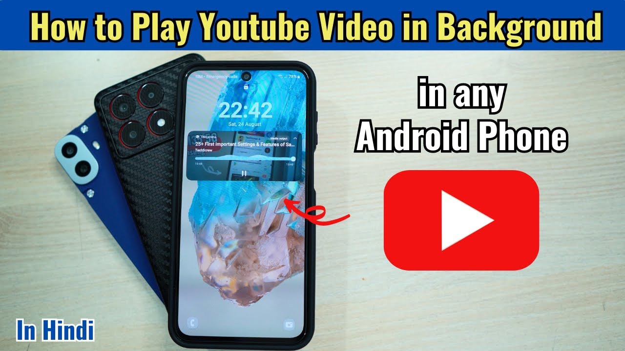 How to Play Youtube Video in Background in any Android Phone - YouTube