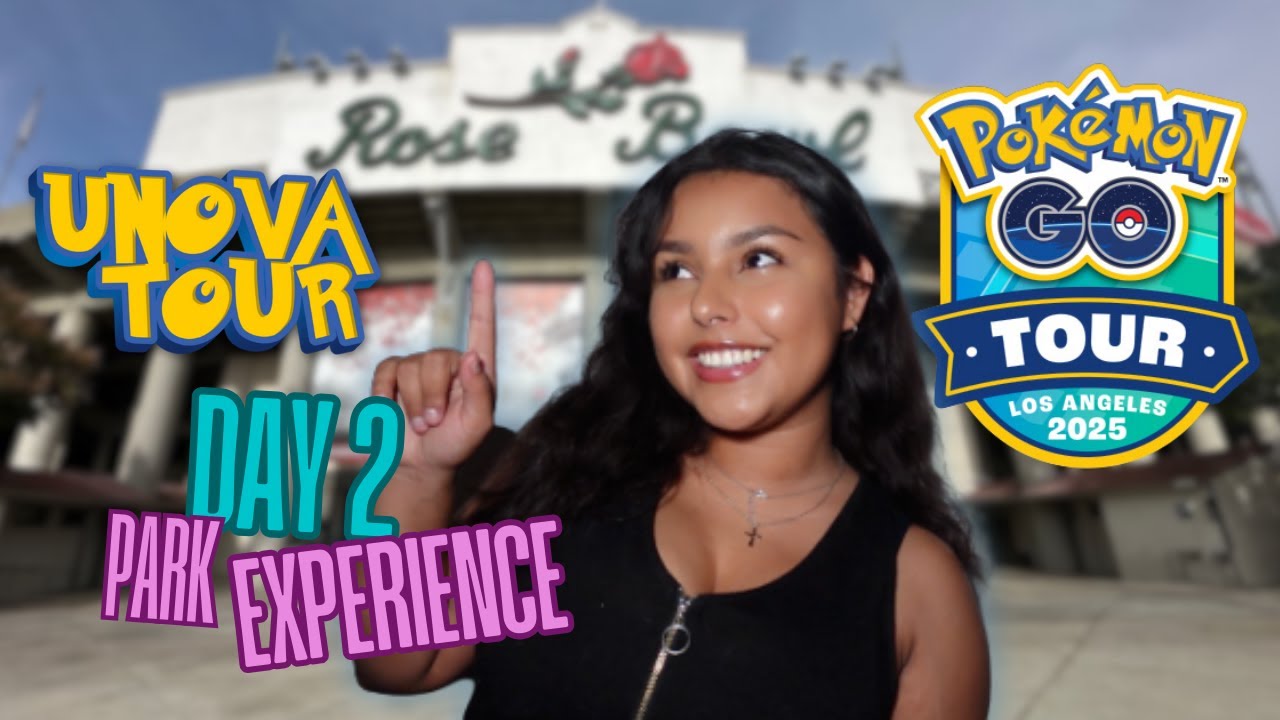 UNOVA TOUR DAY 2: Park Experience Pokemon Go - YouTube