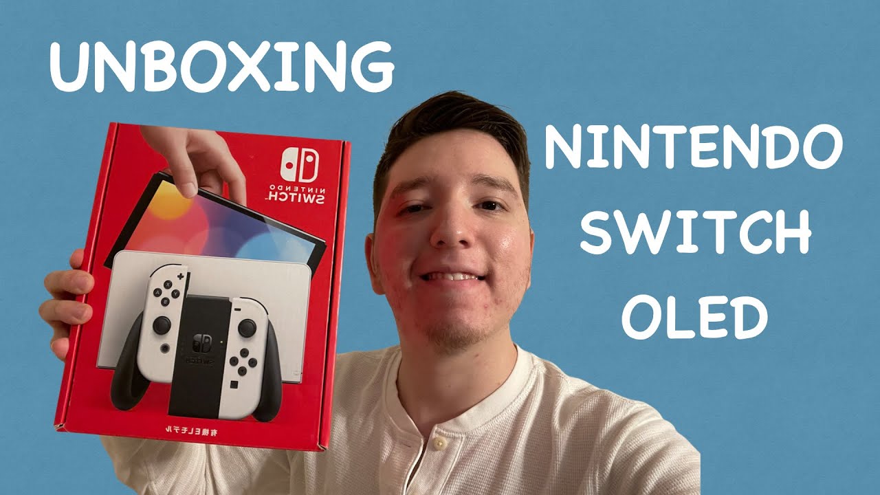 UNBOXING y primeras impresiones 🤩🎮 ️ Nintendo Switch OLED 2022 - YouTube