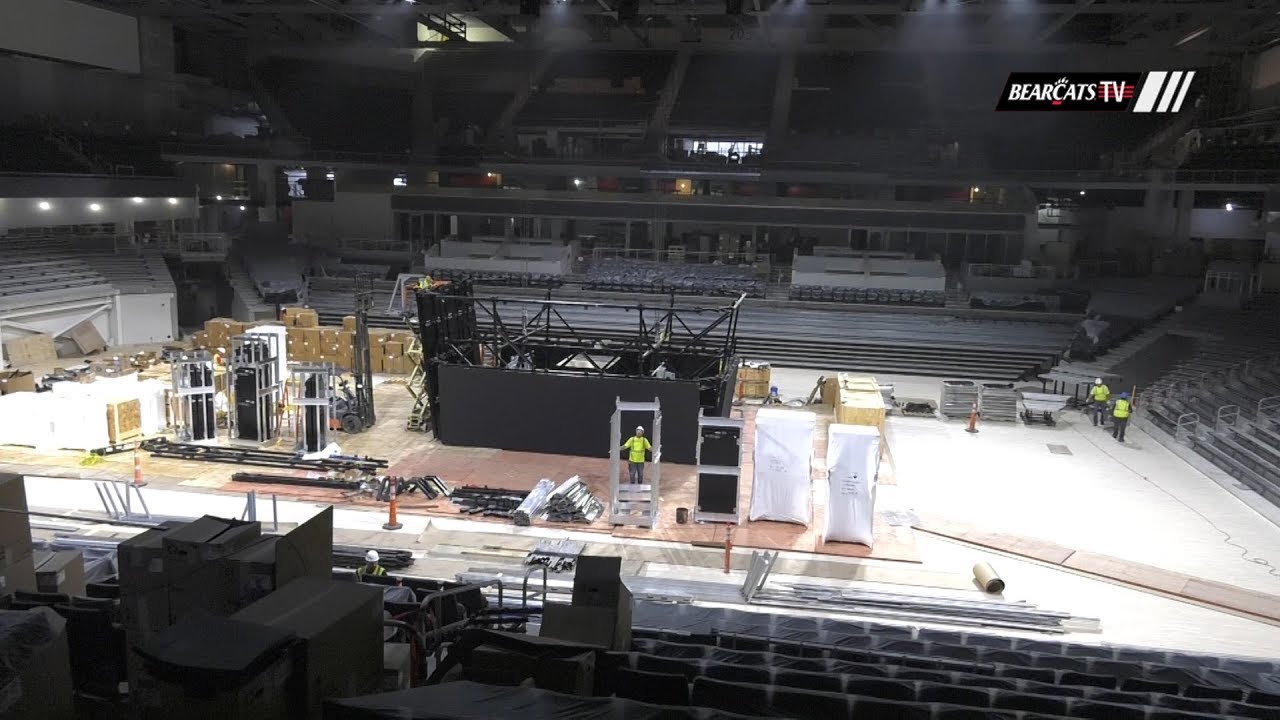Cincinnati Bearcats Fifth Third Arena Renovation Update #18 - YouTube