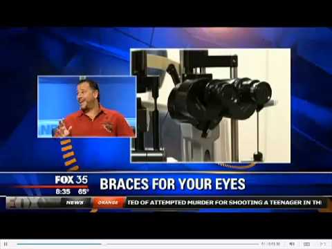 Dr. Ben Larson discusses Ortho-K on Fox 35 News with John Brown - YouTube