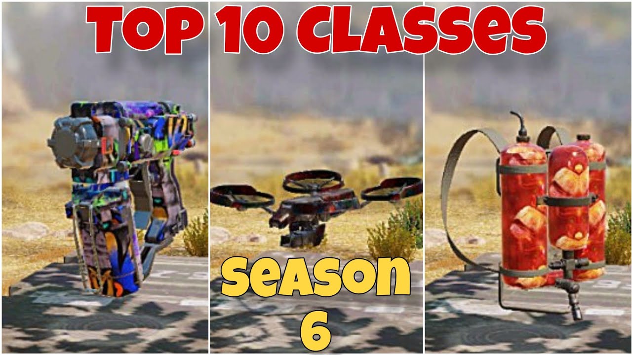 TOP 10 BEST CLASSES IN "SEASON 6" OF COD MOBILE | Best class in codm ...