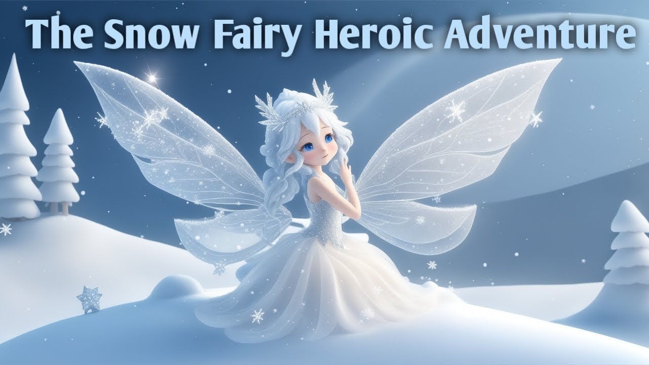 The snow fairy heroic adventure||English kids bed time story - YouTube
