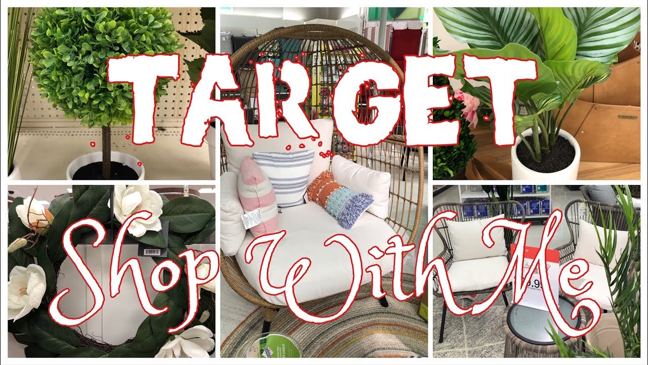 TARGET 🎯 SHOP WITH ME 🎯 BULLSEYE 🎯 SPRING DECOR - YouTube