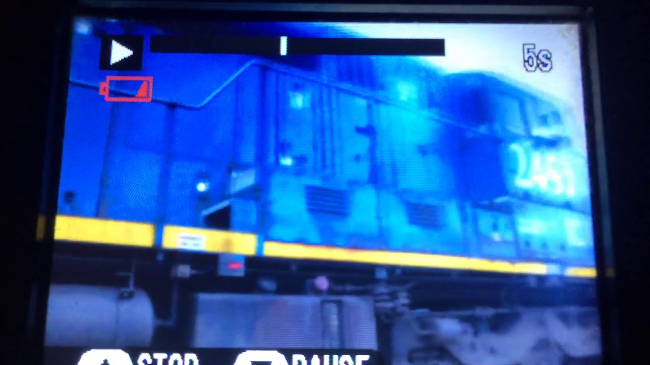 CN blue devil 2457 on coal train - YouTube