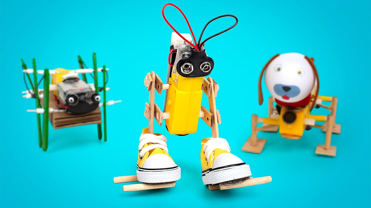 Robo-Man, Robo-Caterpillar And Robo-Dog | What Is Your Favorite Craft ...