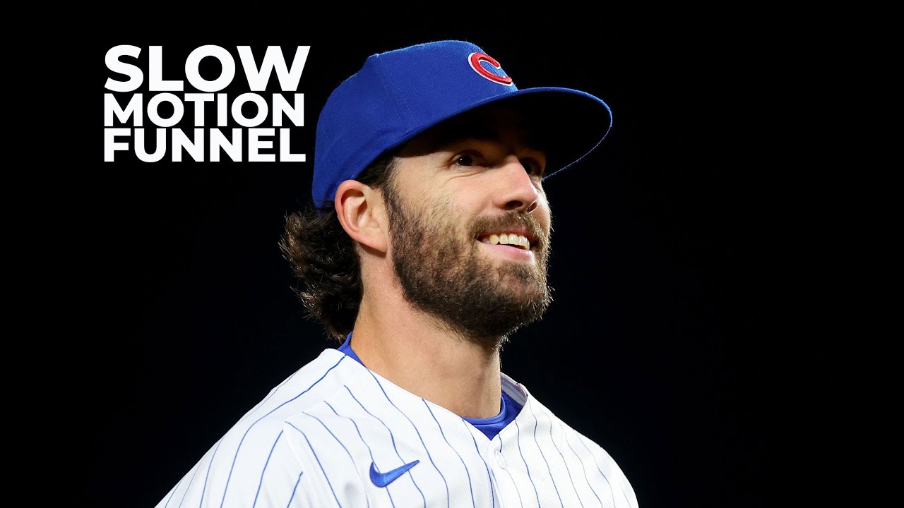 Slow motion SS funnel (MLB Cubs) - YouTube