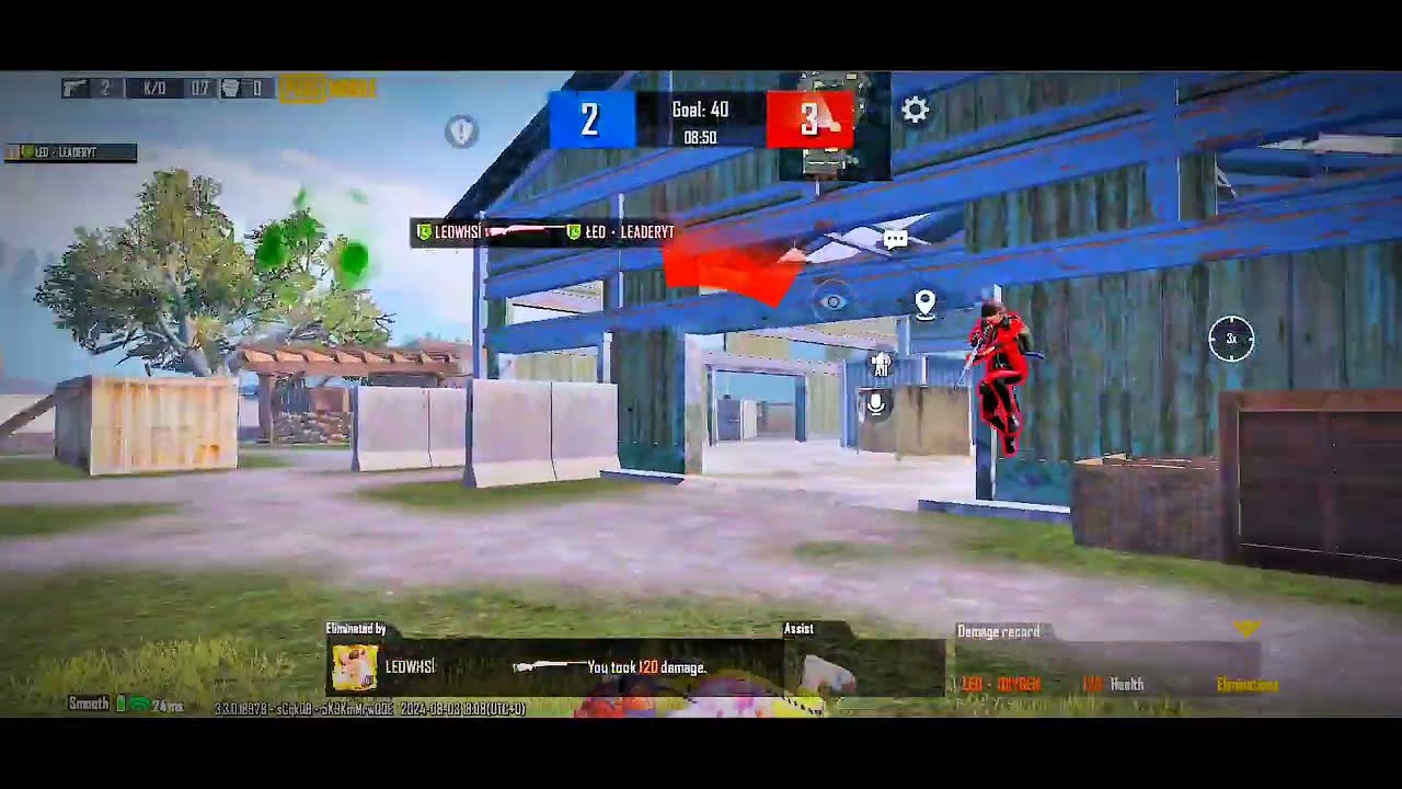 MY Clan member challenge me 1v1 TDM game play smooth+60fps Aquos R3 ...