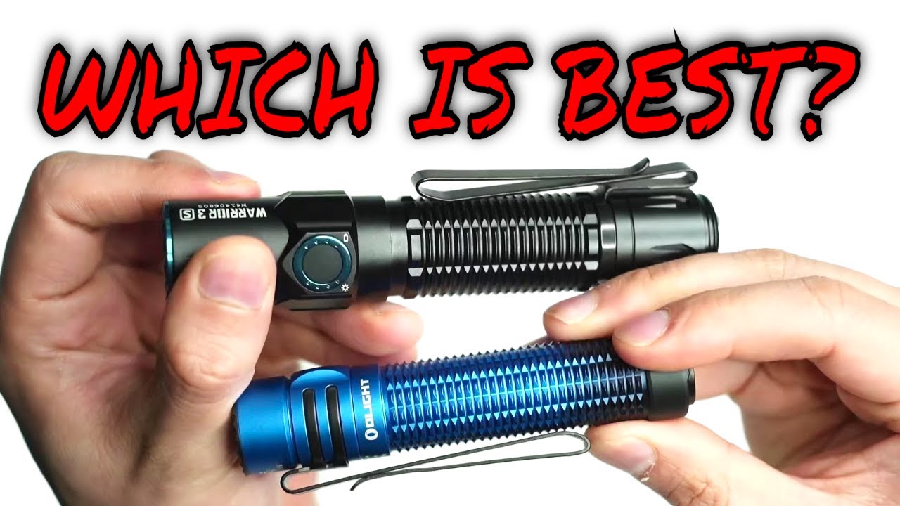 Tactical Flashlight Comparison: Warrior Mini 3 vs. Warrior 3S - Which ...