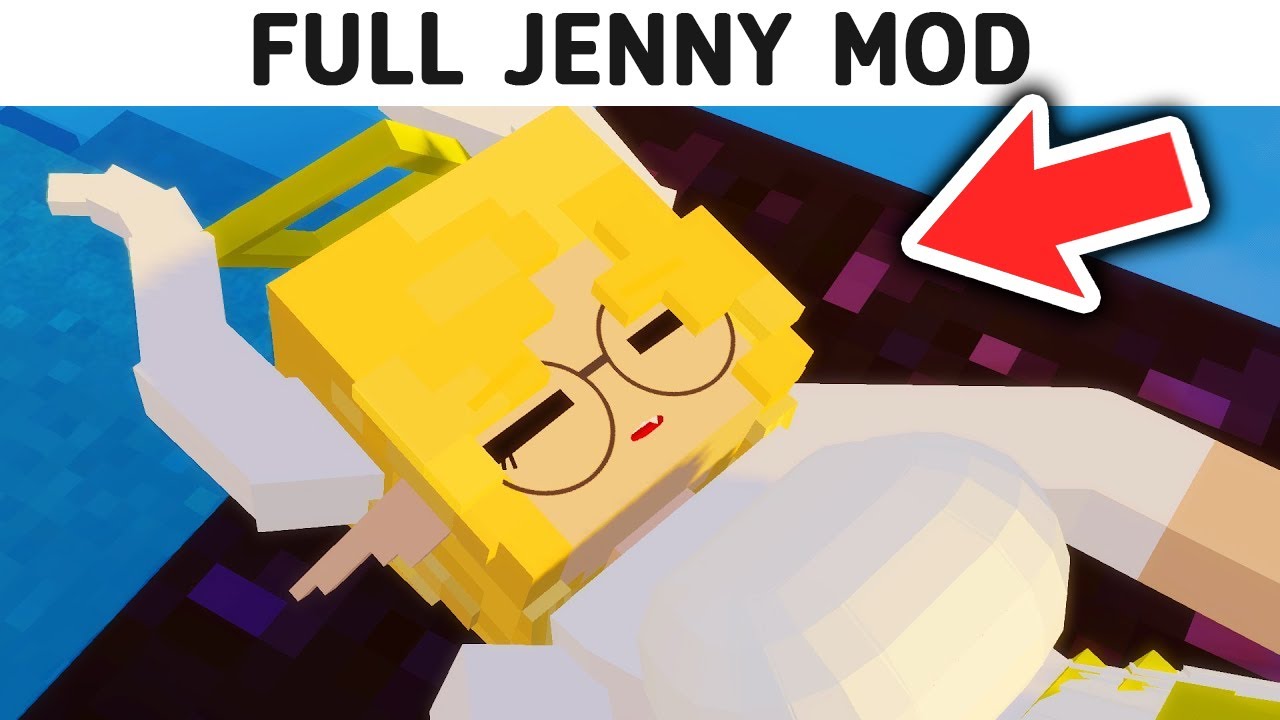 this is Real Jenny Mod Minecraft and Ellie mod minecraft | Jenny Mod ...