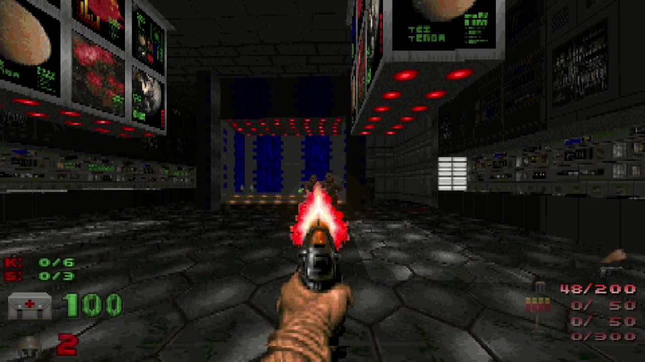 GZDoom dev build with torridgristle's RetroShader mod + PlayStation 1 ...