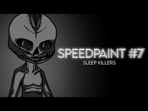 SCP Speedpaint #7: Sleep Killers - YouTube