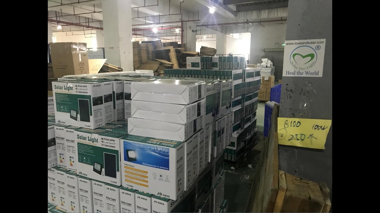 JD Solar Light JD 8800 JD 19150 JD 9990 Solar Light in Production Love ...