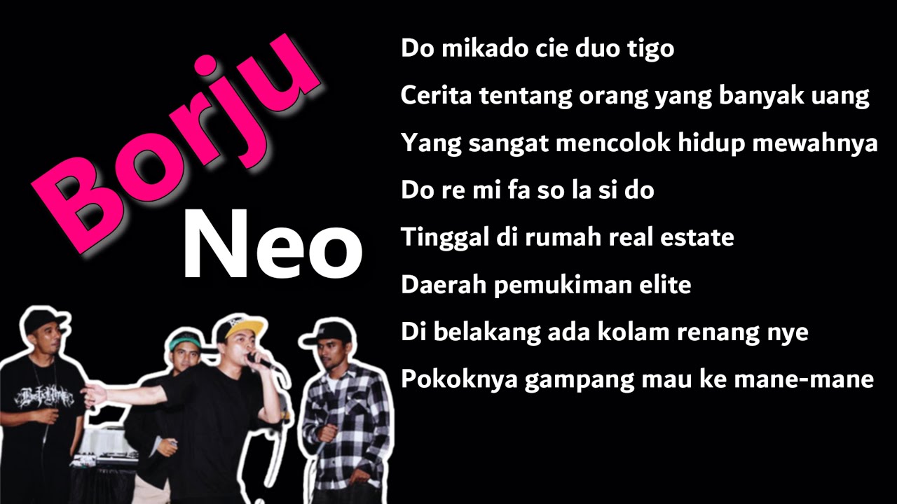 NEO - Borju (Lirik Lagu) - YouTube Music