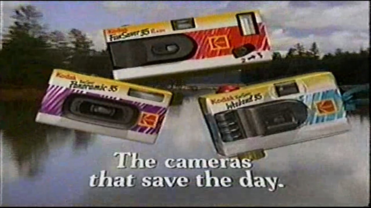 Kodak Funsaver Disposable Camera 90s Era Commercial - YouTube
