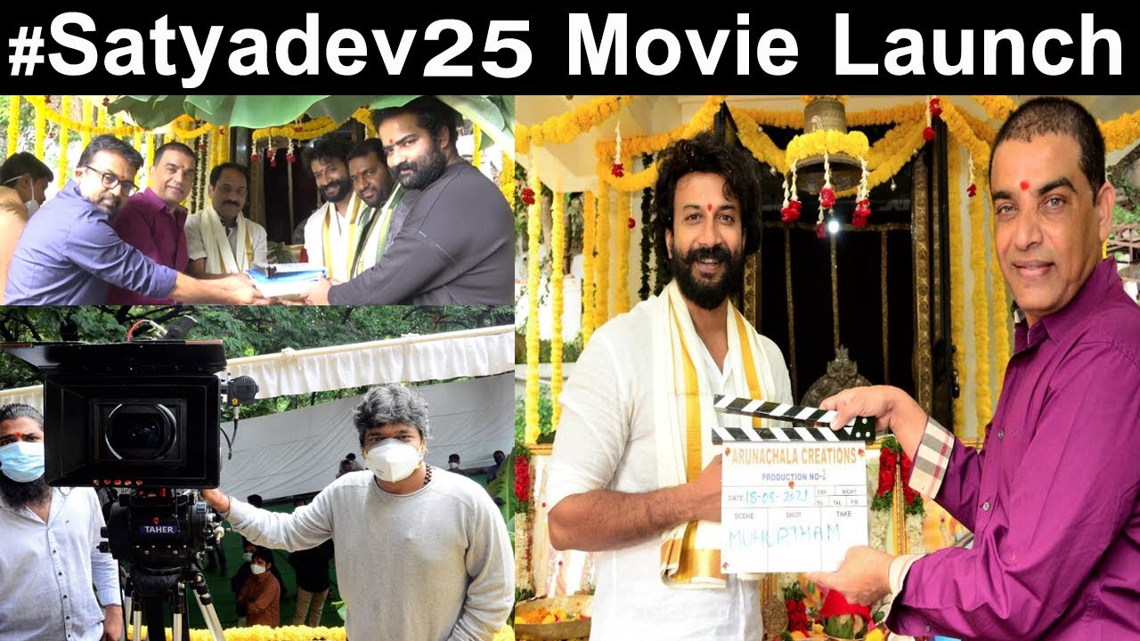 Actor Satyadev New Movie Opening Ceremony || #Satyadev25 || Latest ...