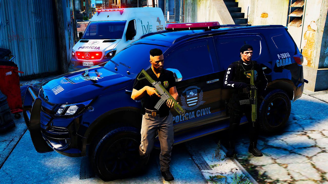 GRUPO OPERACIONAL DA POLÍCIA CIVIL SP GARRA/DOPE | GTA 5 POLICIAL - YouTube