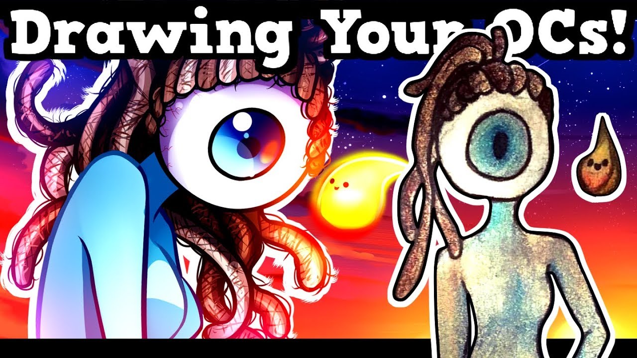 DRAWING YOUR OCs #33 | ART CHALLENGE - YouTube