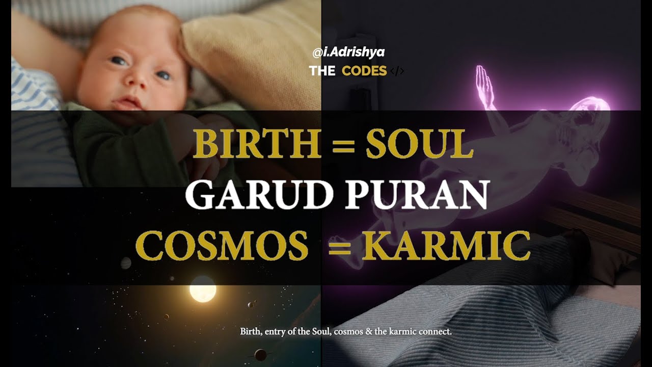 Adrishya - The Codes - Garud Puran - Birth, entry of the Soul, cosmos & the karmic connect ...