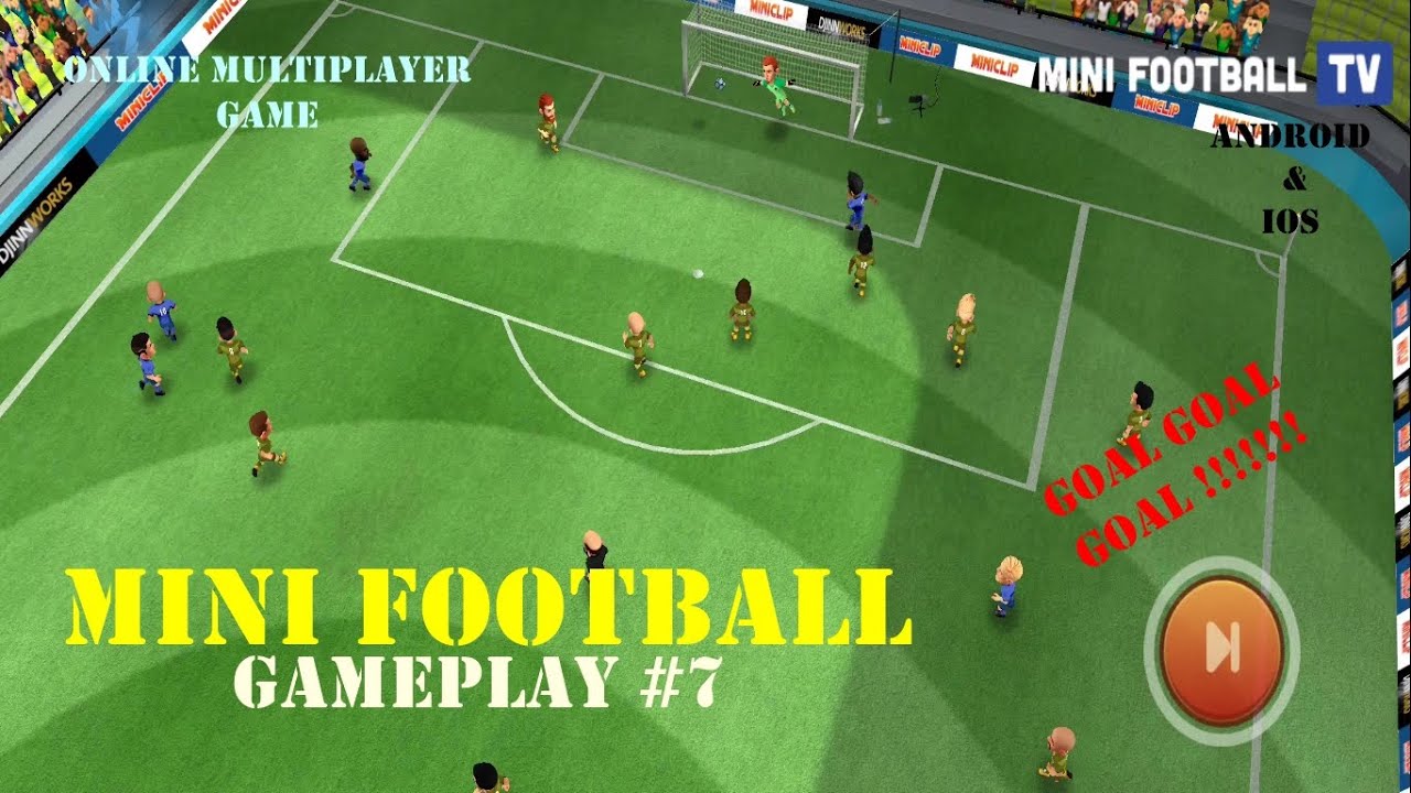 MINI FOOTBALL GAMEPLAY #7 | ONLINE MULTIPLAYER GAME | ANDROID & IOS ...