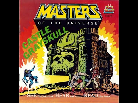 Masters Of the Universe Castle Grayskull 1983 Kids Stuff Read Along