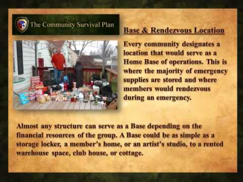 The Community Survival Plan Slide Show - YouTube