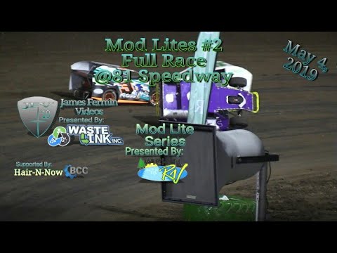 Mod Lites #2, Full Race, 81 Speedway, 05/04/19 - YouTube