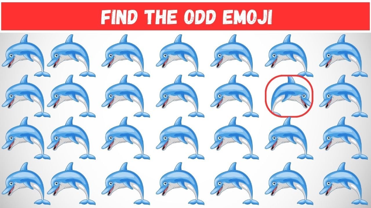 FIND THE ODD EMOJI 🤔😊😁 | EMOJI CHALLENGE - YouTube