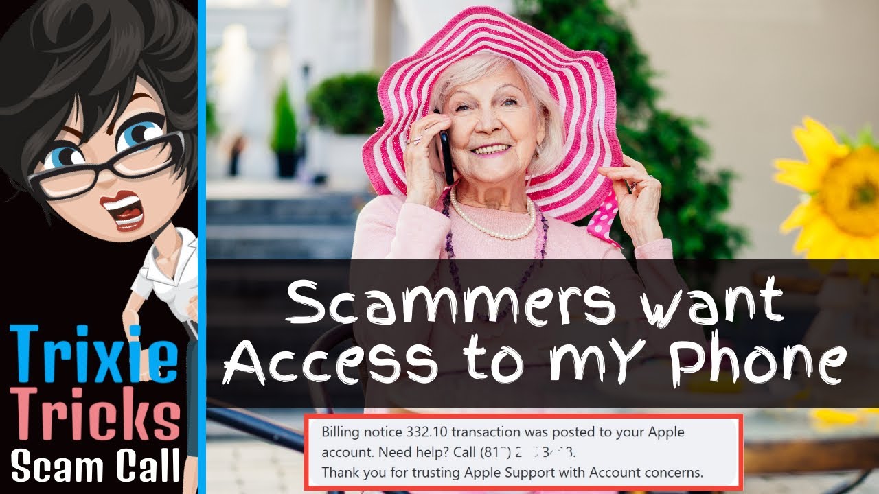 Apple Scammer Gets Exposed by Tech-Savvy Grandma! - YouTube