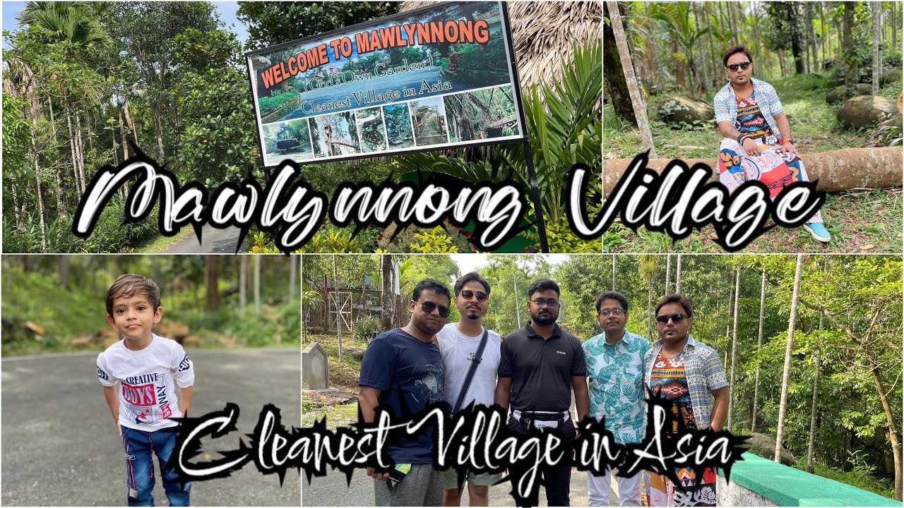Mawlynnong Village - Meghalaya | Bengali Vlog | God's Own Garden - YouTube
