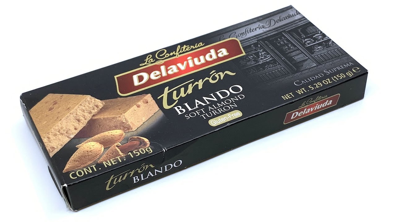 La Confitería Delaviuda Turrón Blando (Soft Almond Turron) 150g - YouTube