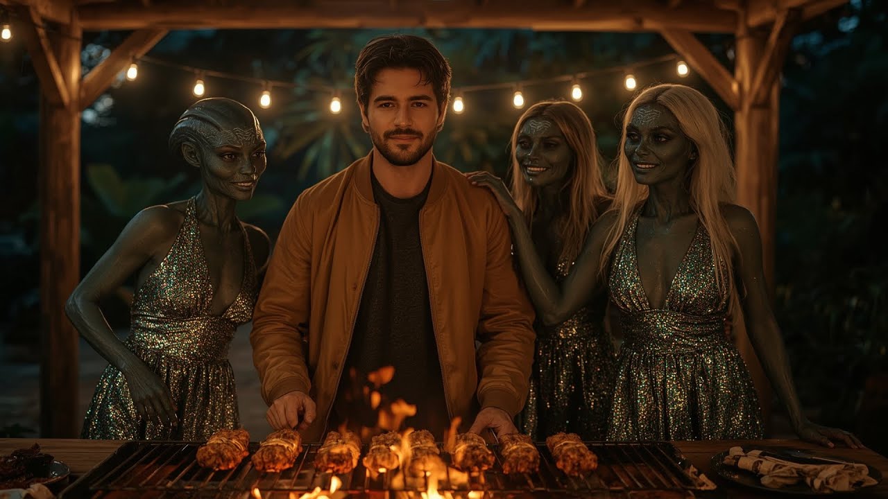 They Never Tasted Barbecue Before — Now These Alien Girls Want Me as ...