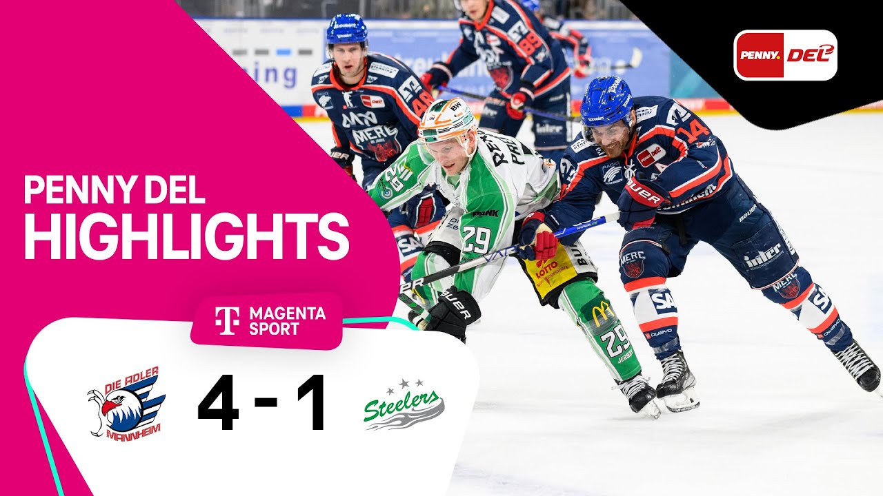 Adler Mannheim - Bietigheim Steelers | Highlights PENNY DEL 22/23 - YouTube