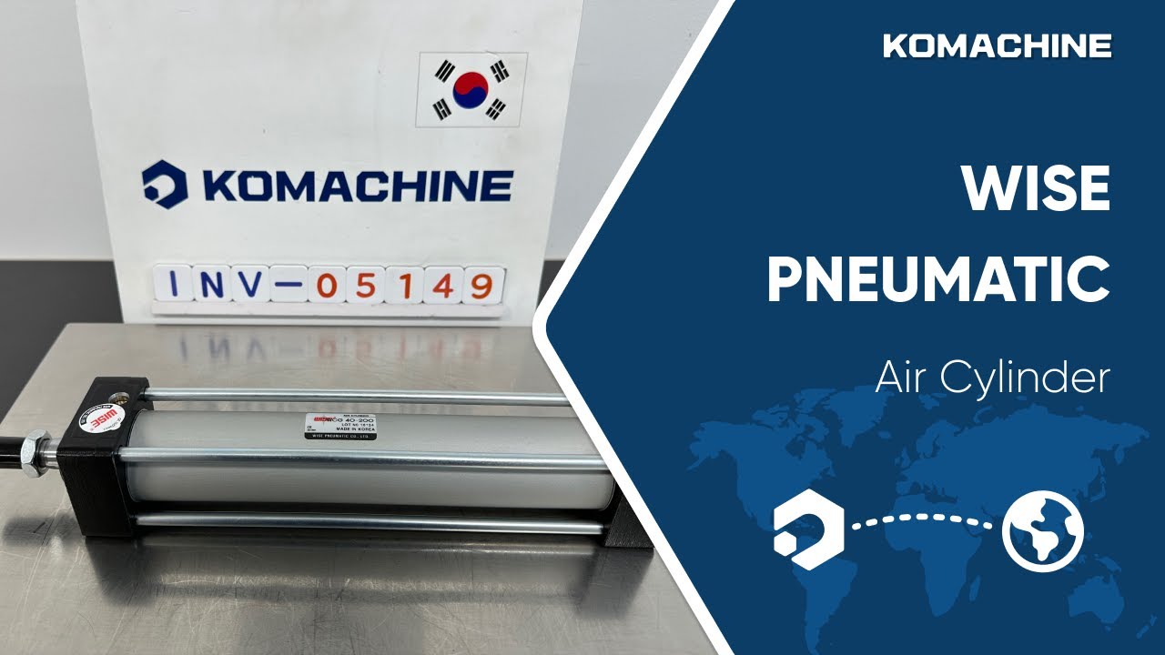 WISE PNEUMATIC / Air Cylinder (WCG 40-200) / INV-05149 - YouTube