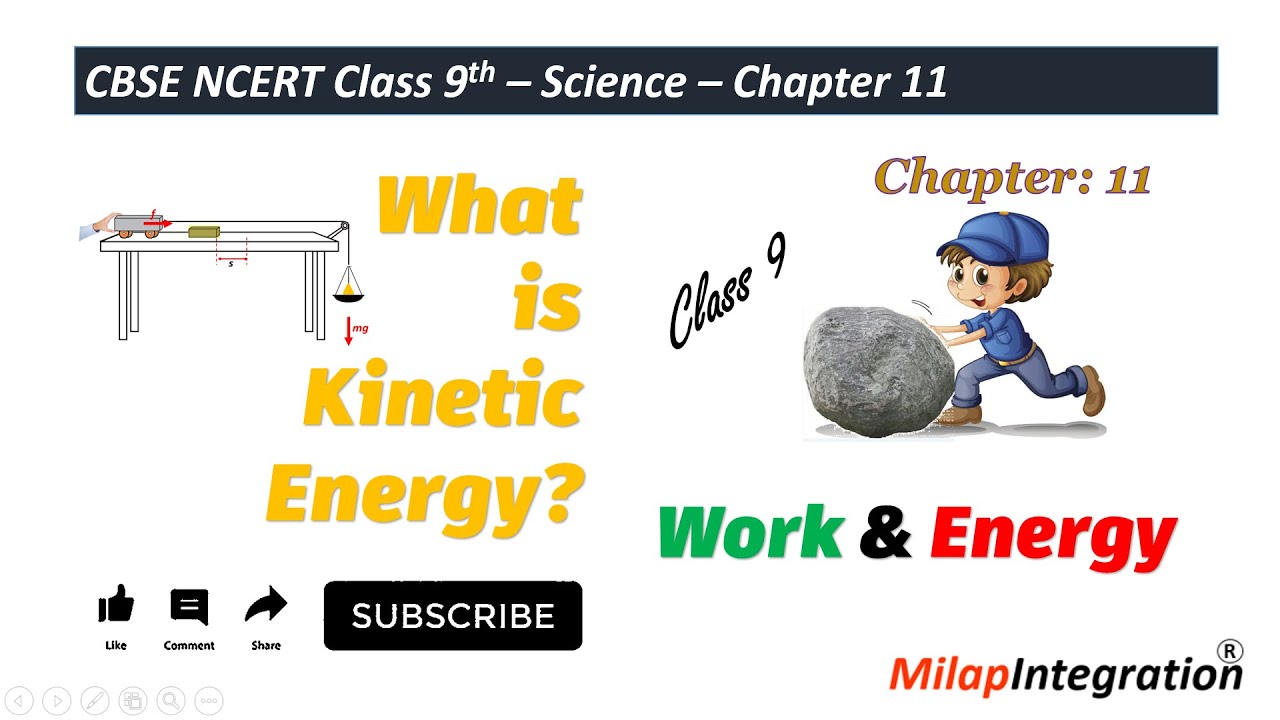 What is Kinetic Energy? | Chapter 11 | Class 9 | Science | CBSE NCERT ...