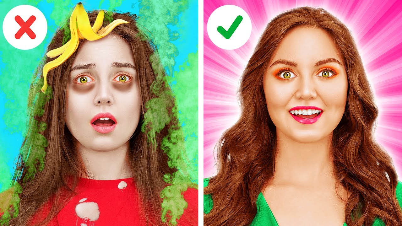 SFX MAKEUP TRANSFORMATION || Funny Makeup Ideas & Tutorials! Beauty ...