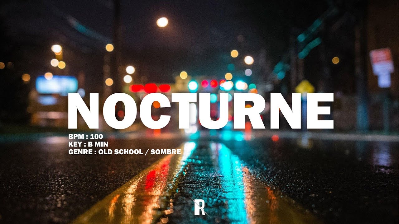 Instrumental Rap - "NOCTURNE" Instru Rap Old School Sombre 2023 - YouTube