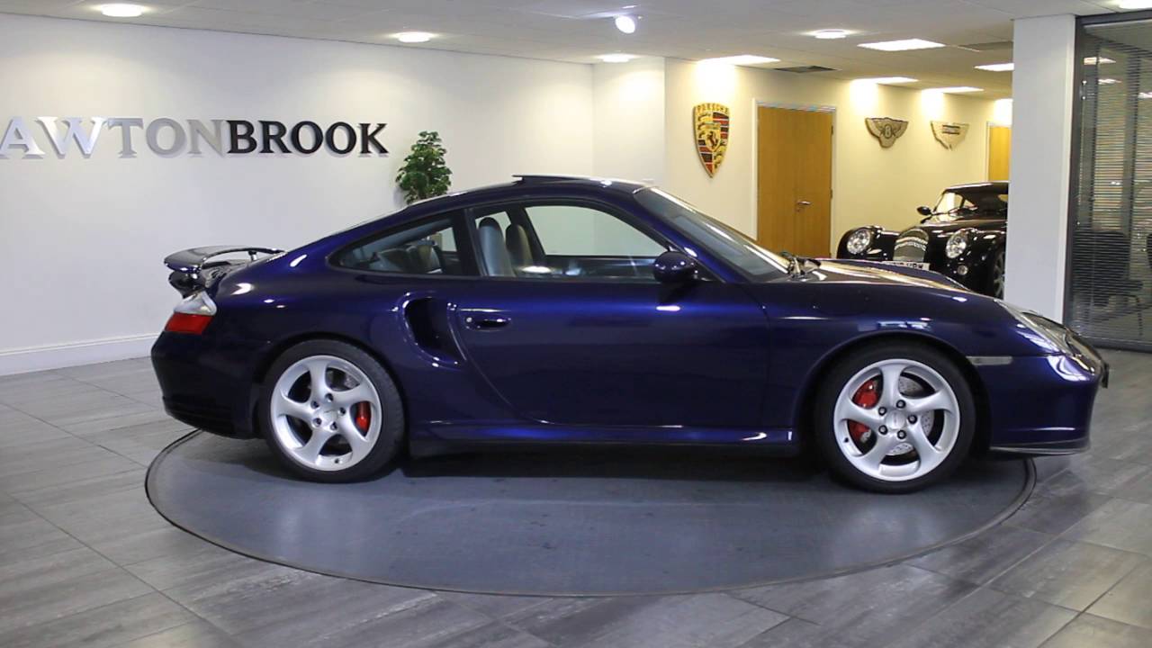 Porsche 996 Turbo Blue with Grey Lawton Brook - YouTube