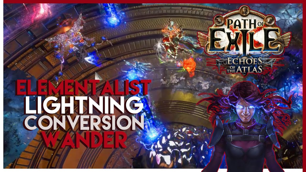 PoE 3.13 - Elementalist Lightning Power Siphon build guide - YouTube