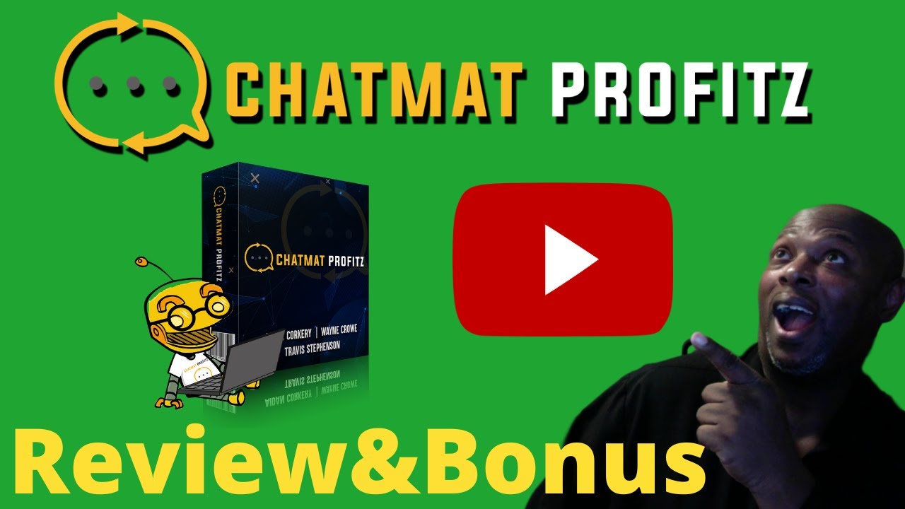 Chatmat Profitz Review & Bonuses Don't Get Chatmat Profitz Without ...